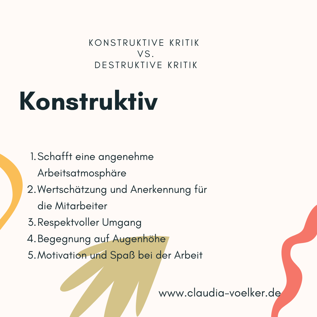 Konstruktive Kritik: Ein Leitfaden, Konflikte wertschätzend zu lösen